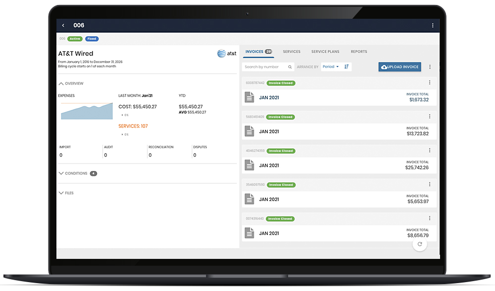 Telecom Expense Management | Fixed Invoice Management | brightfin